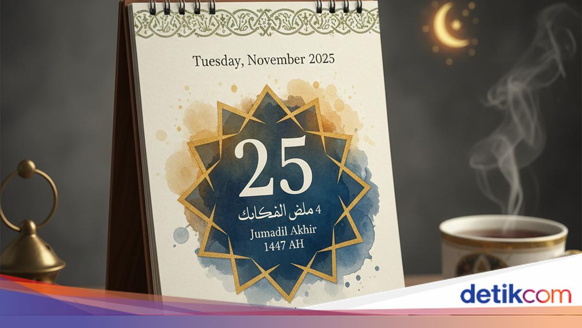 Kalender Hijriah Hari Ini 25 November 2025 dan 4 Gelar Khulafaur Rasyidin