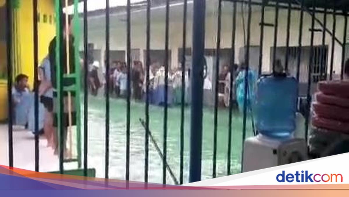 Banjir Rendam Rutan di Sumut, Ratusan Tahanan Dievakuasi