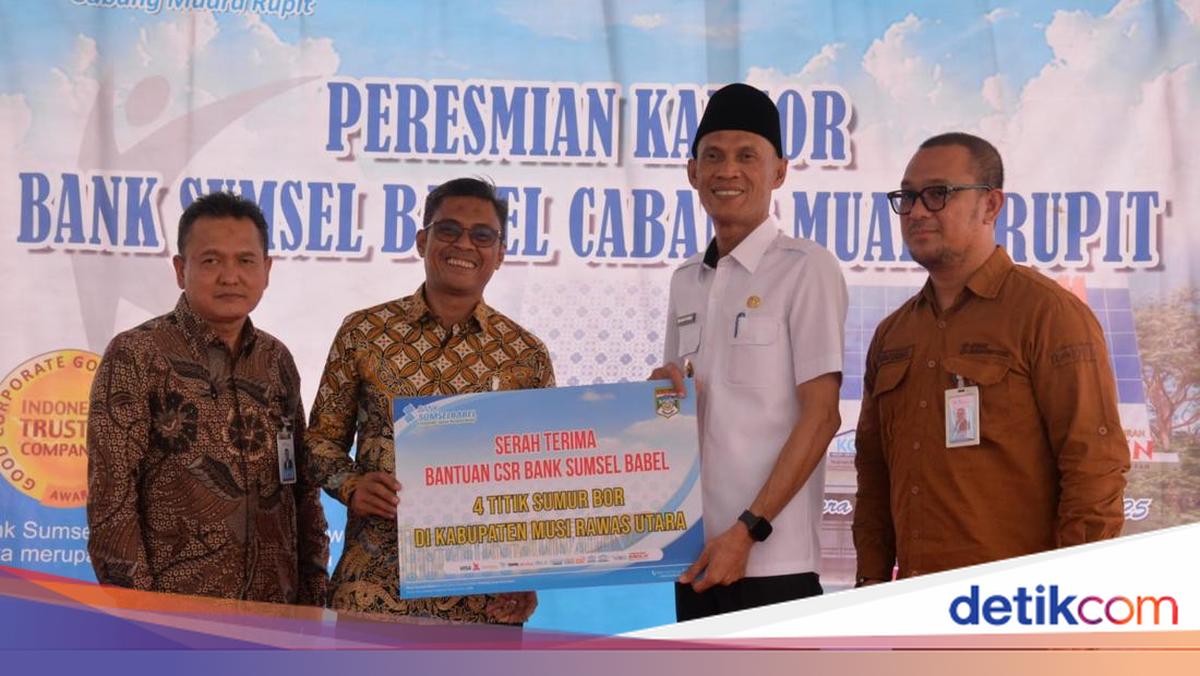 Bank Sumsel Babel Resmikan Kantor Cabang Baru Muara Rupit