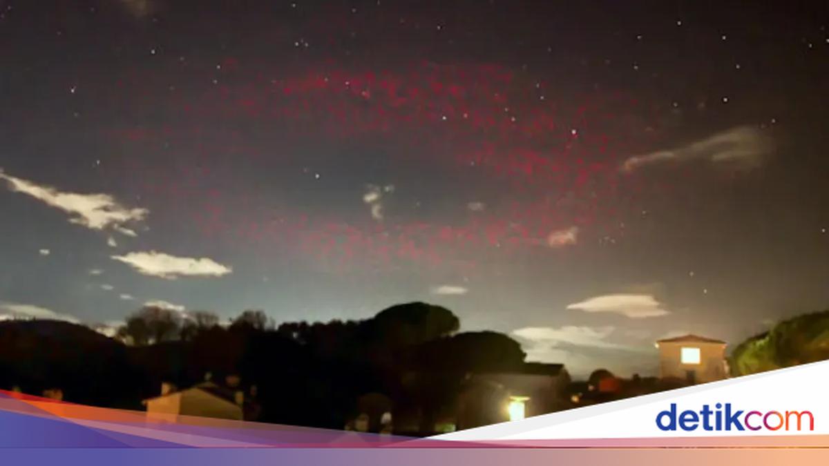 Fenomena Cahaya Merah Mirip UFO di Italia Terulang Setelah 2 Tahun