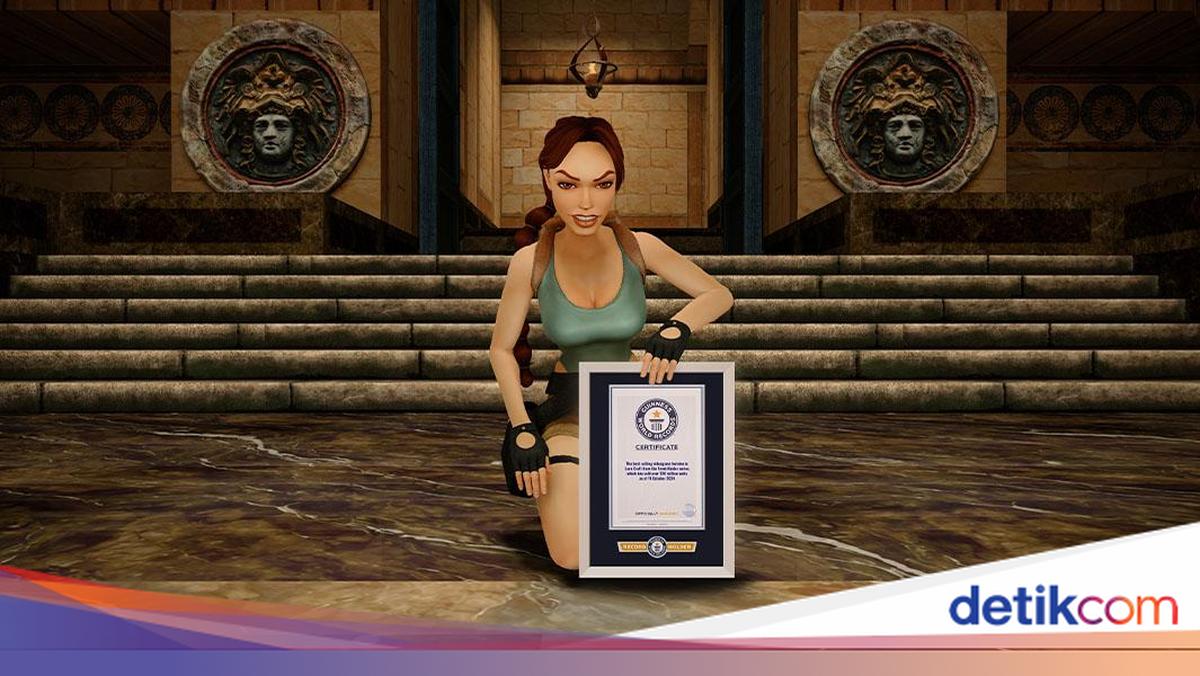 Keren Banget, Lara Croft dari Game Tomb Raider Sabet 2 Rekor Dunia