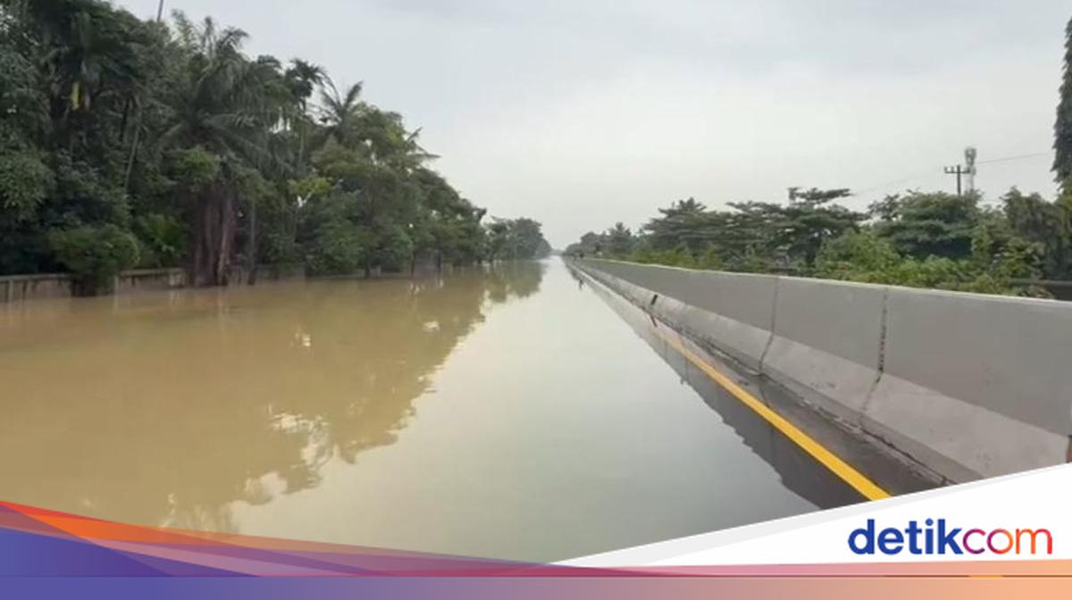 Tol di Medan Juga Kebanjiran, Lalin Dialihkan