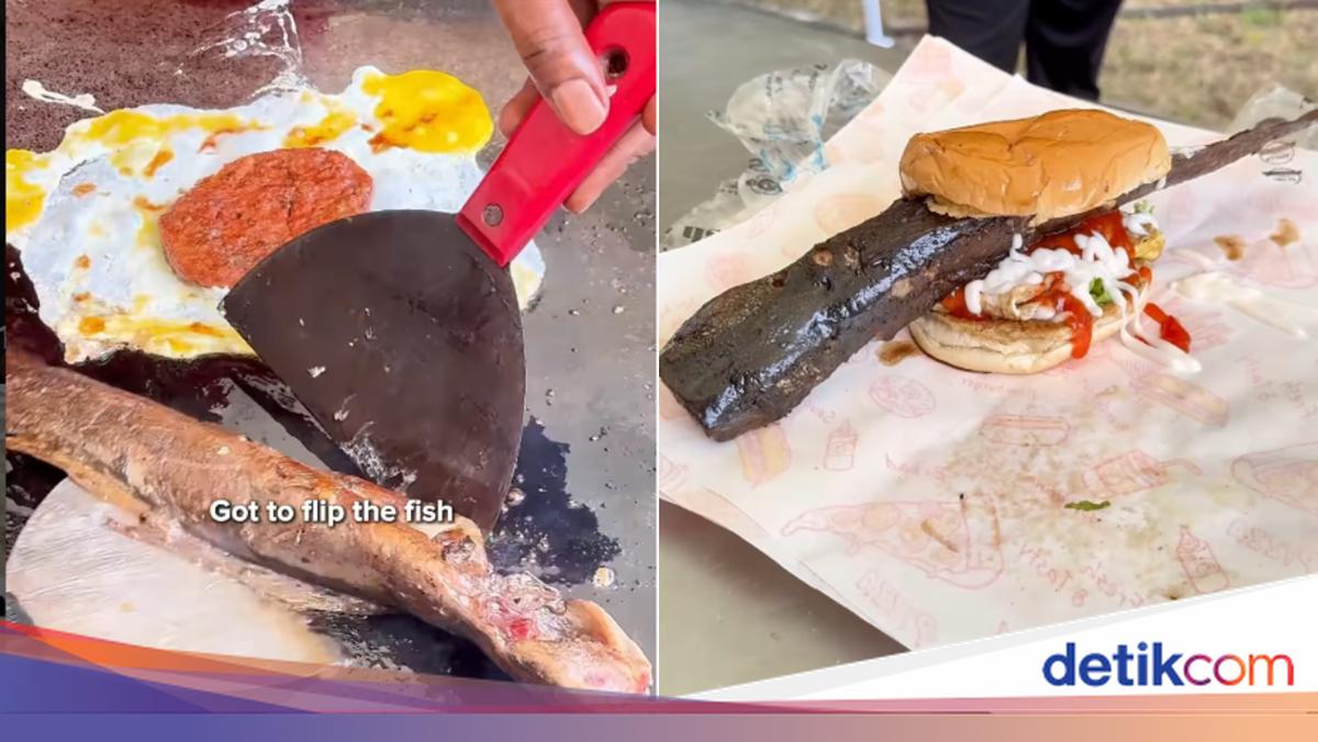 Bukan Beef Patty, Burger Ini Isinya 1 Ekor Lele Goreng!