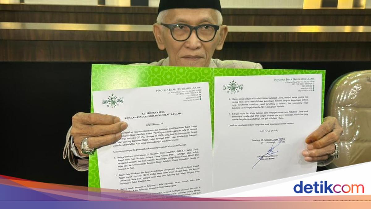 Ini Sosok Ketum Baru PBNU Usai Gus Yahya Diberhentikan