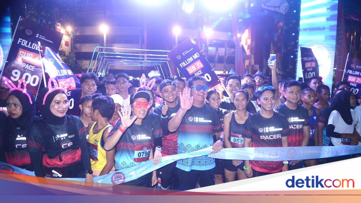 BSB Night Run 2025 Hidupkan Sportaiment di Palembang