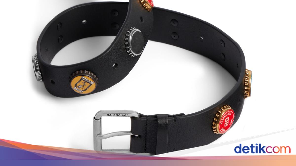 Balenciaga Rilis Ikat Pinggang Unik dari Tutup Botol, Segini Harganya