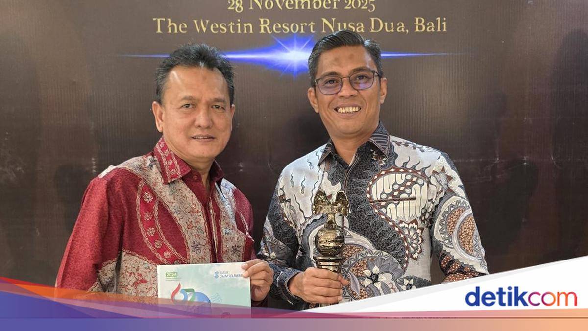 Bank Sumsel Babel Raih Platinum Pada ASRRAT 2025