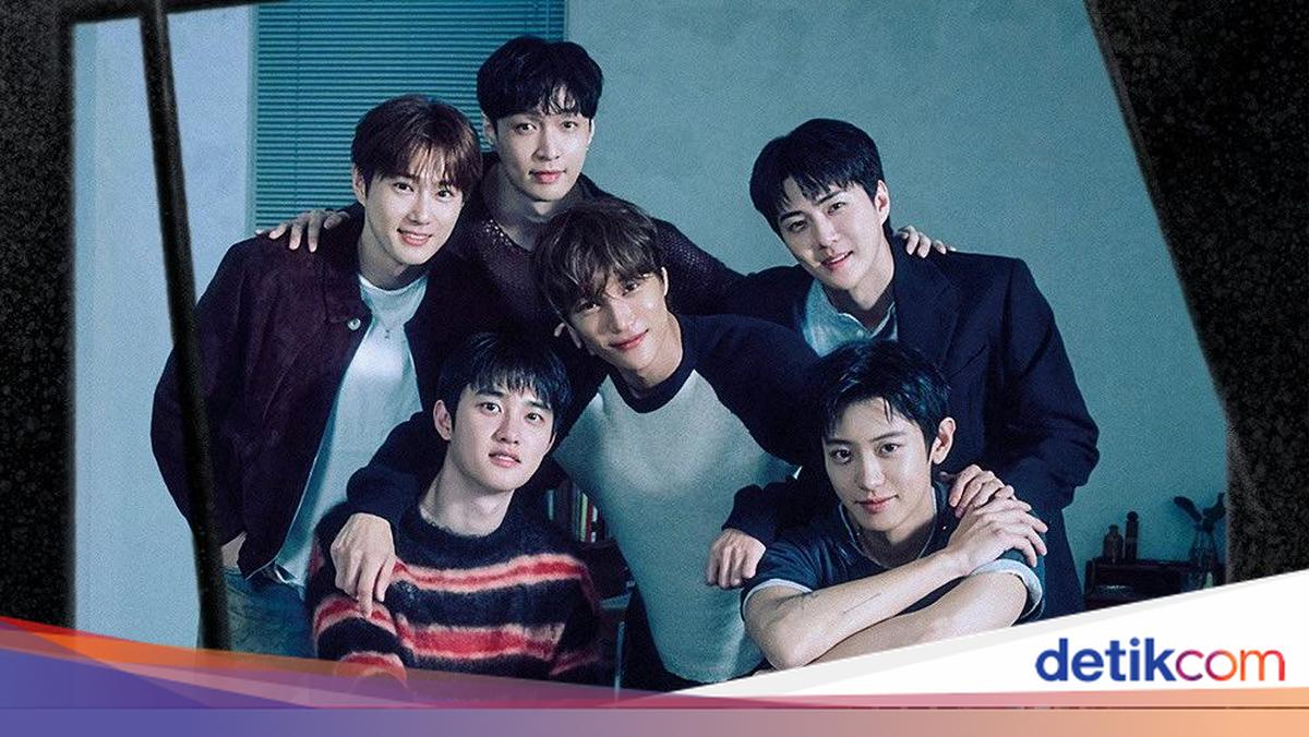 SM Rilis Foto Resmi EXO Berenam Tanpa CBX