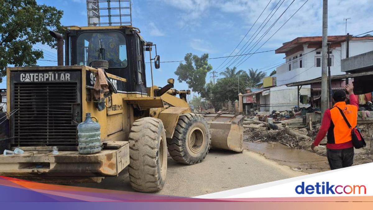 Akses Kuala Simpang di Aceh Terbuka, Air Bersih Mulai Disalurkan
