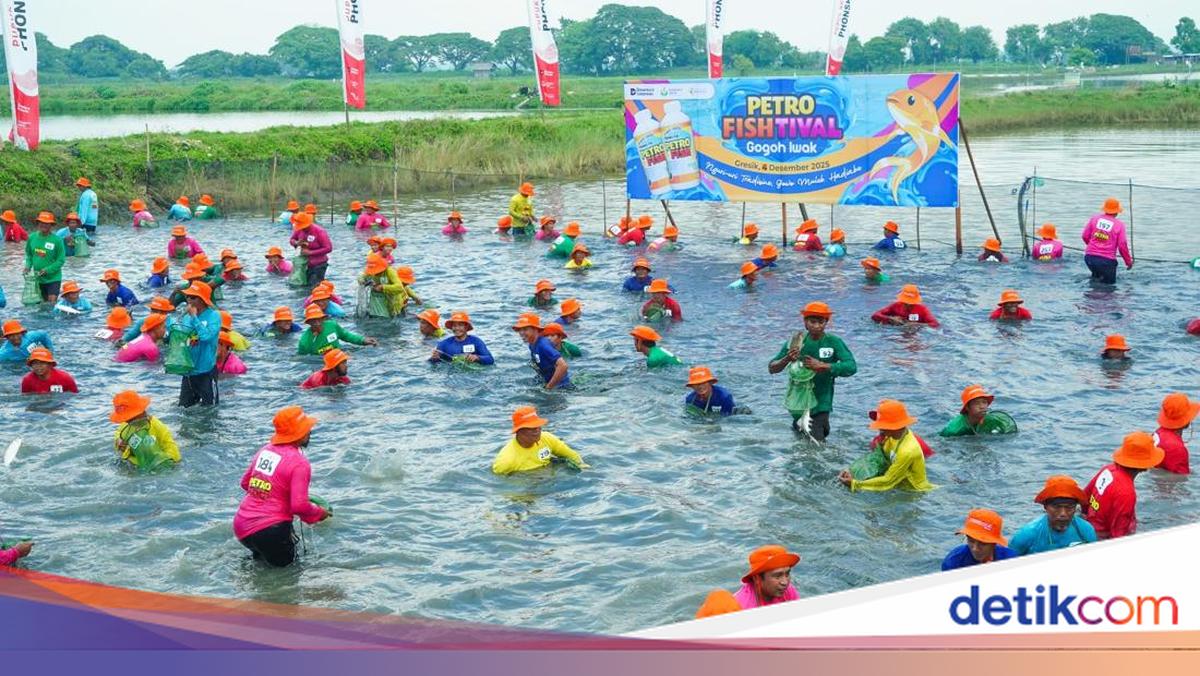 Petrokimia Dorong Kualitas Budidaya Ikan Lewat Petro Fishtival Gogoh Iwak