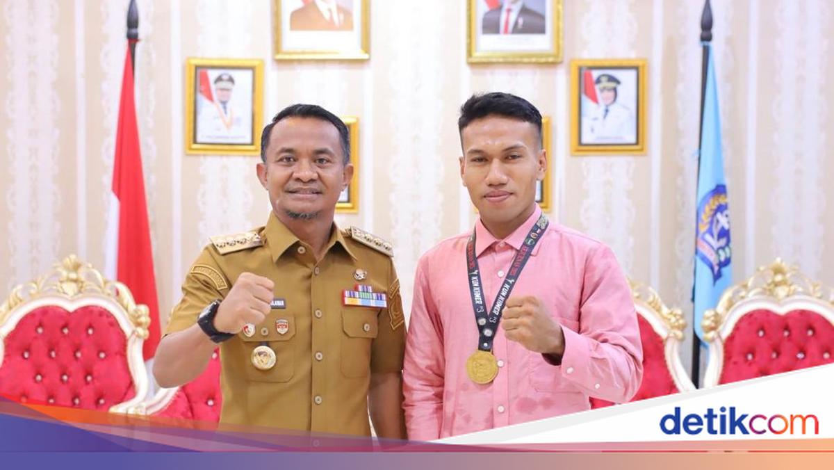Anggota Satpol PP Bone Raih Emas Kejurnas Kun Khmer 2025, Bupati Apresiasi