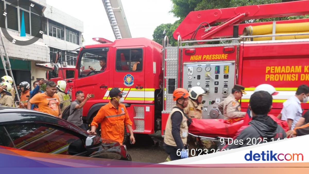 22 Korban Tewas Kebakaran Gedung di Jakpus Karyawan Terra Drone