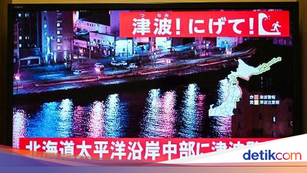 Jepang Akhiri Peringatan Tsunami Usai Gempa M 7,6