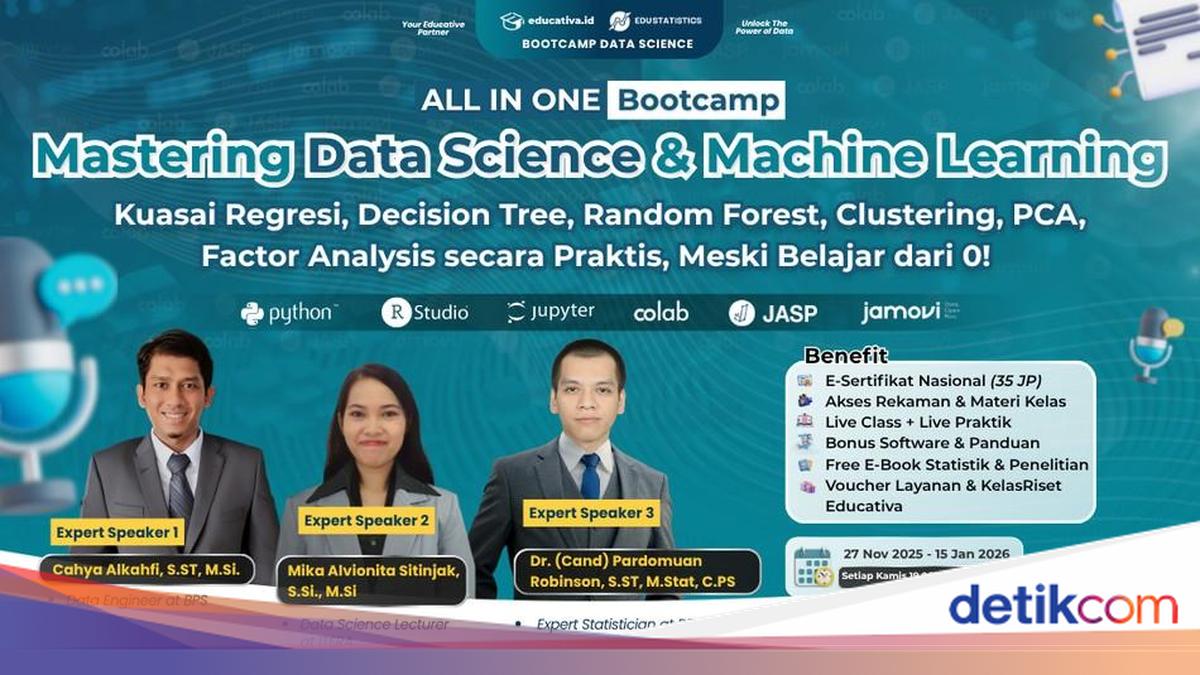 Kuasai Skill Data Science Siap Pakai untuk Karier Profesional di Bootcamp Online