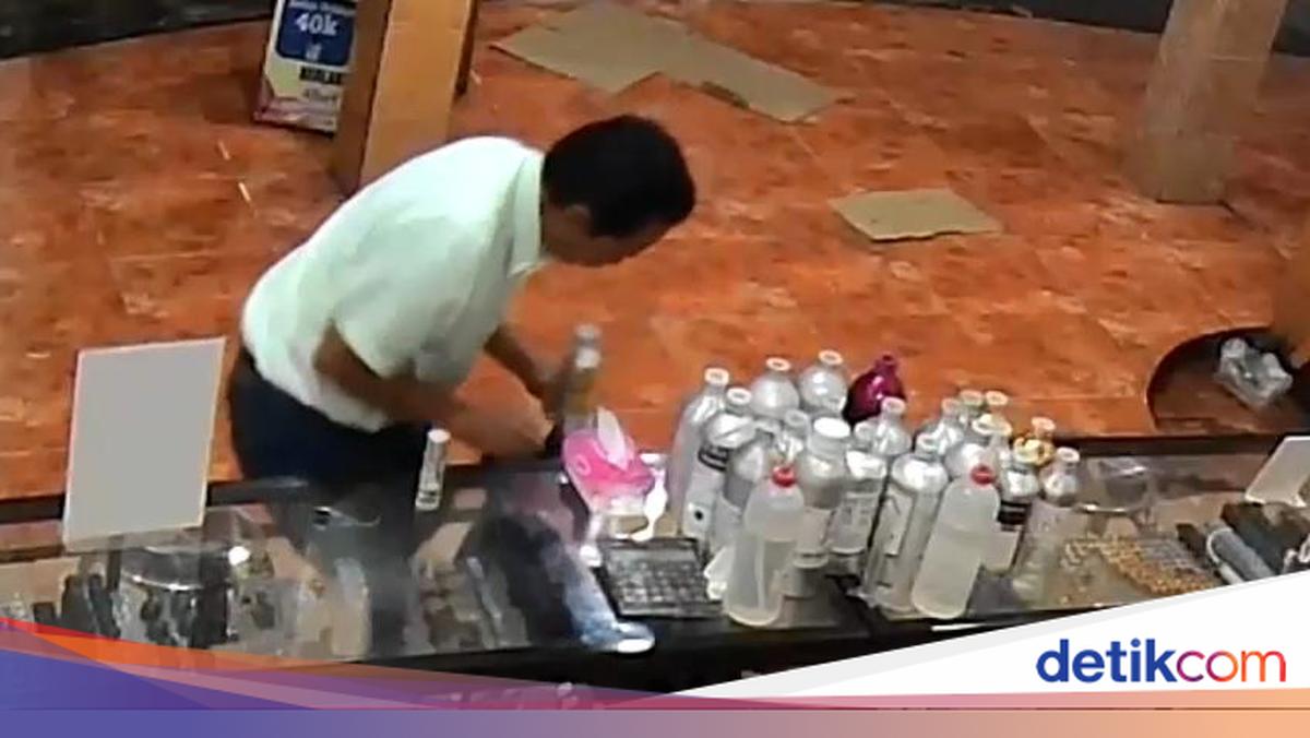 Viral Pria Curi Bibit Parfum di Pasuruan Terekam CCTV