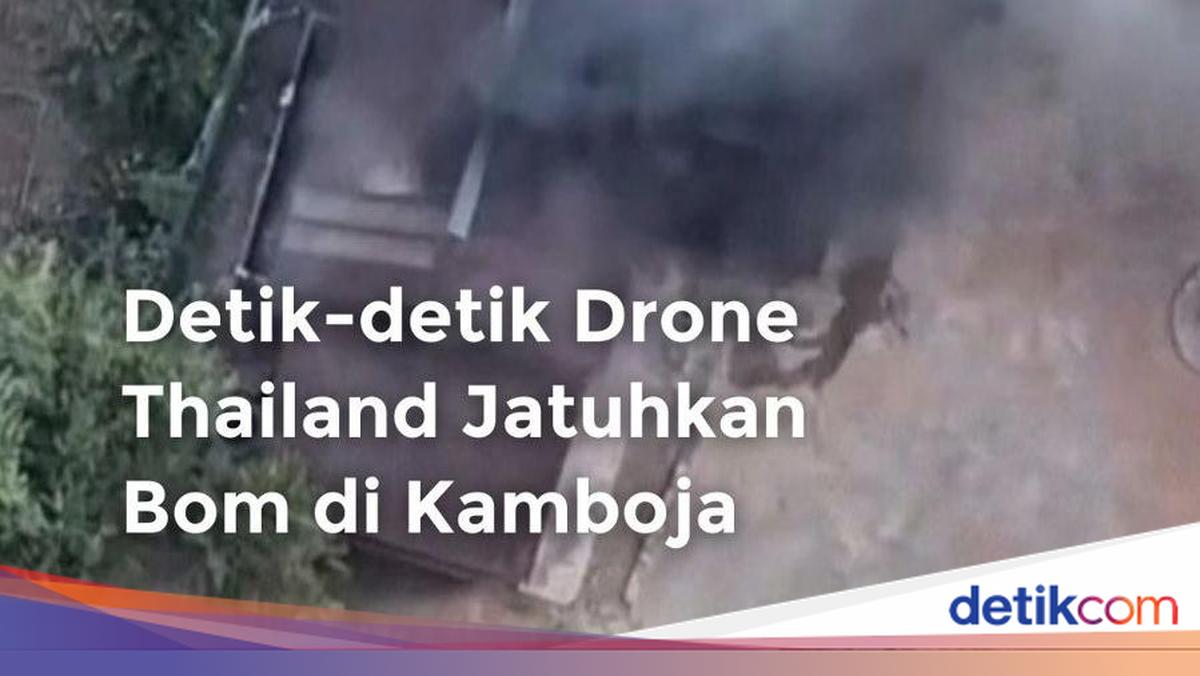 Panas Lagi, Begini Penampakan Drone Thailand Jatuhkan Bom di Kamboja