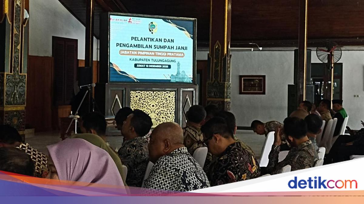 Sekda Tulungagung Lawan Keputusan Bupati, 2 Kali Mangkir Pelantikan Mutasi