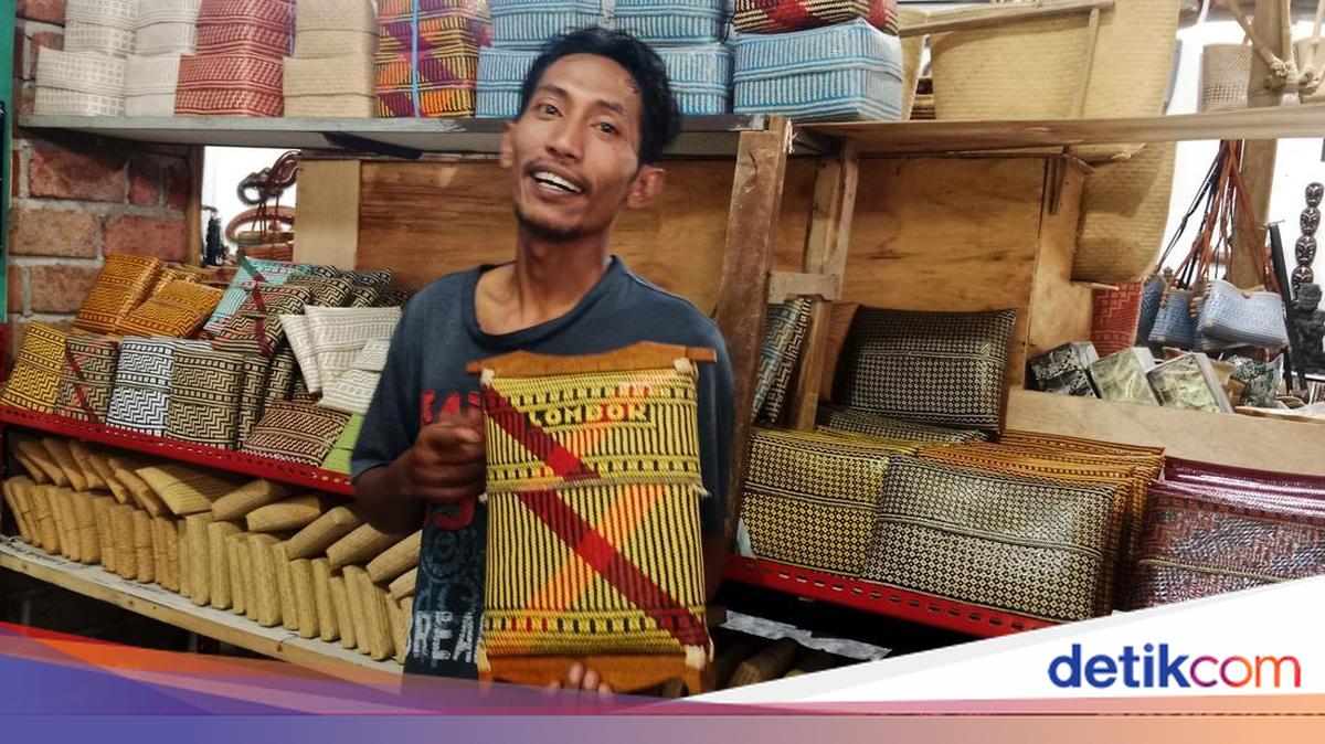 Anyaman Bambu Desa Loyok Melanglang Buana hingga Eropa