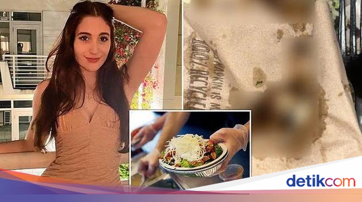 Bikin Trauma! Wanita Ini Duga Gigit Bangkai Tikus di Burito Pesanannya