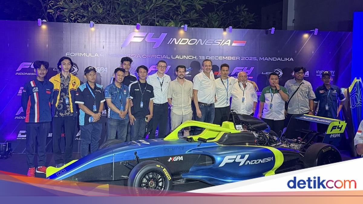 Formula 4 Indonesia Digelar di Mandalika Tahun Depan
