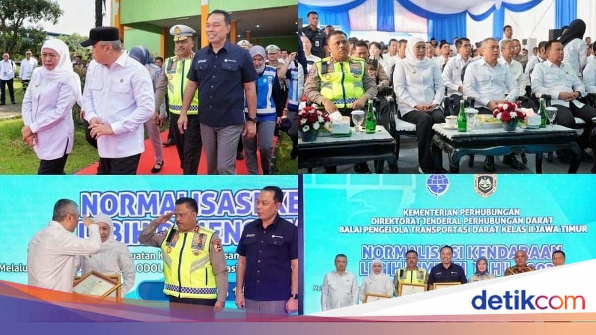 Hadiri Normalisasi Kendaraan Lebih Dimensi 2025 di Jatim, Kakorlantas ...
