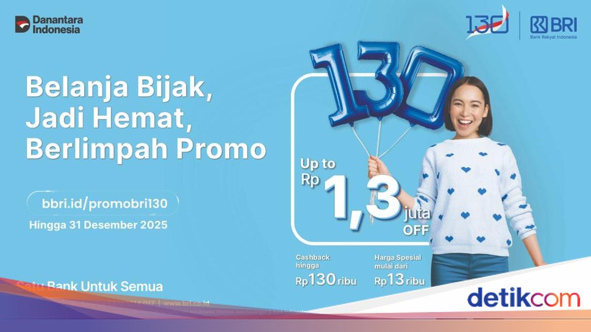 HUT Ke-130, BRI Tebar Ragam Promo Diskon-Suku Bunga KPR Spesial 1,30%