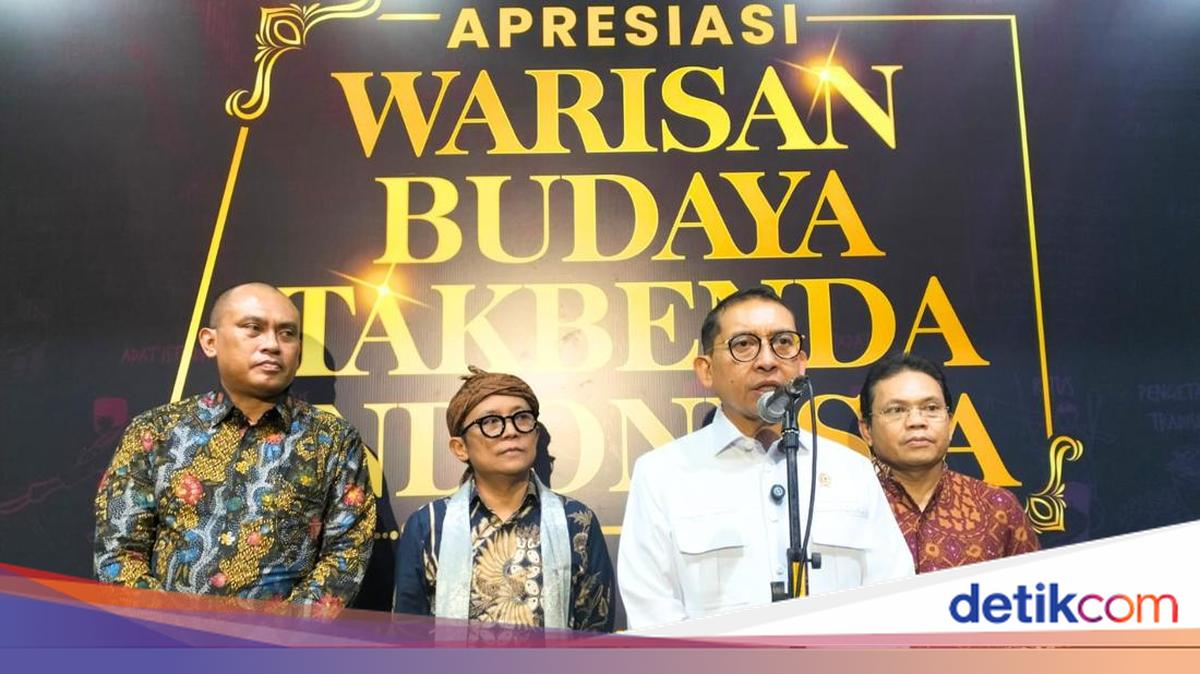 514 Warisan Budaya Takbenda Ditetapkan, Ini Pesan Fadli Zon