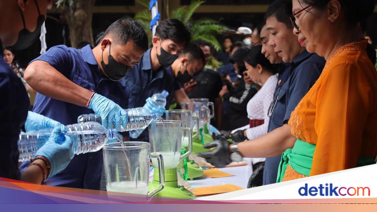 Sabu Impor dari Malaysia dan Thailand Beredar di Bali, Kini Dimusnahkan