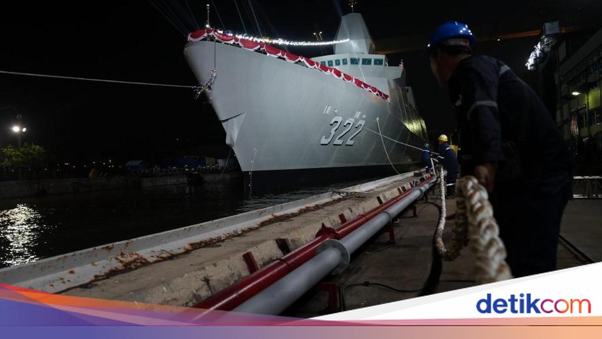 Indonesia Punya Kapal Frigate Baru! KRI Balaputradewa-322 Meluncur dari ...