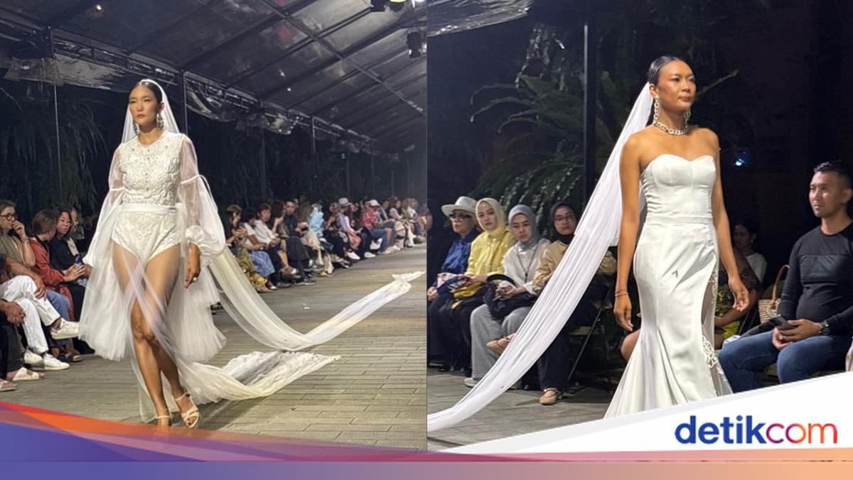 Busana Pengantin Menerawang Curi Atensi di Bali Fashion Trend 2025