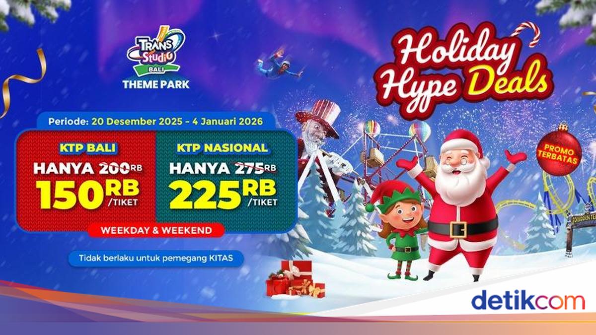 Promo Liburan Akhir Tahun, Holiday Hype Deals di Trans Studio Theme ...