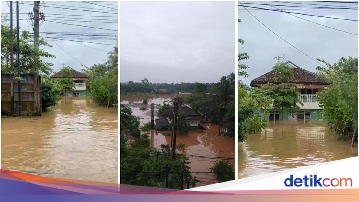 Banjir Rendam Puluhan Rumah Warga di Desa Natar Lampung Selatan