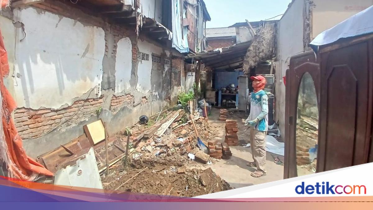 Rumah Aktor Legendaris Diding Boneng di Menteng Ambruk