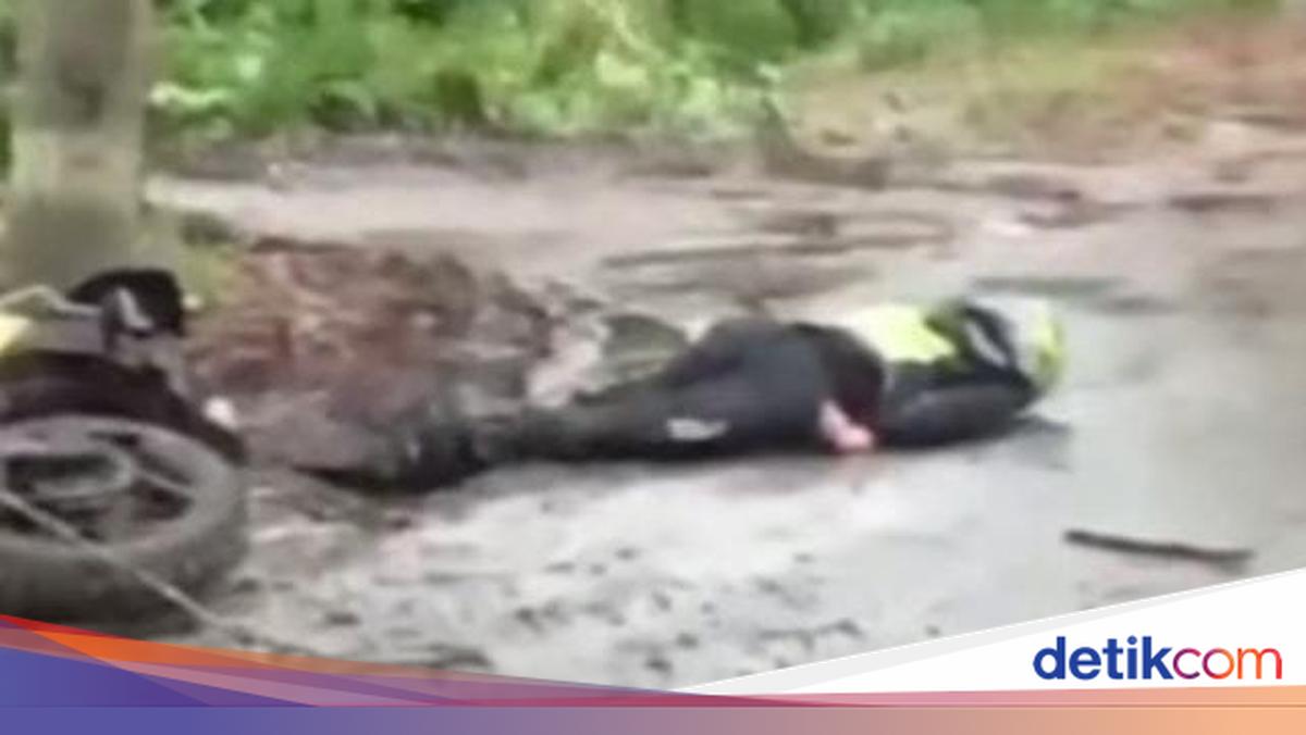 Bule Rusia Tabrak Pohon di Jalan Larantuka-Maumere hingga Luka Berat
