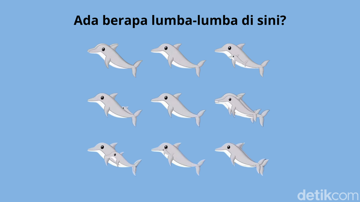 Kejelian Mata Diuji! Hitung Berapa Banyak Hewan di Gambar Ini dengan Cepat