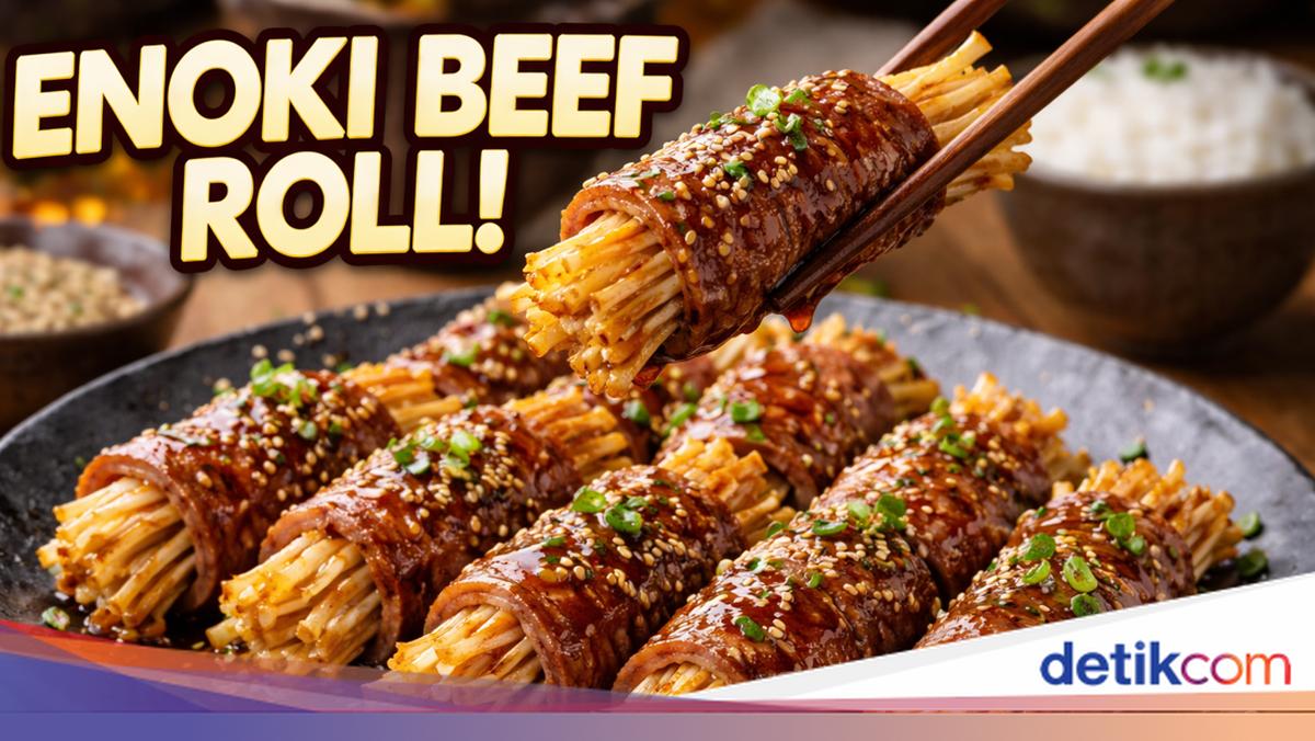 Resep Simpel Enoki Beef Roll untuk Potluck Tahun Baru