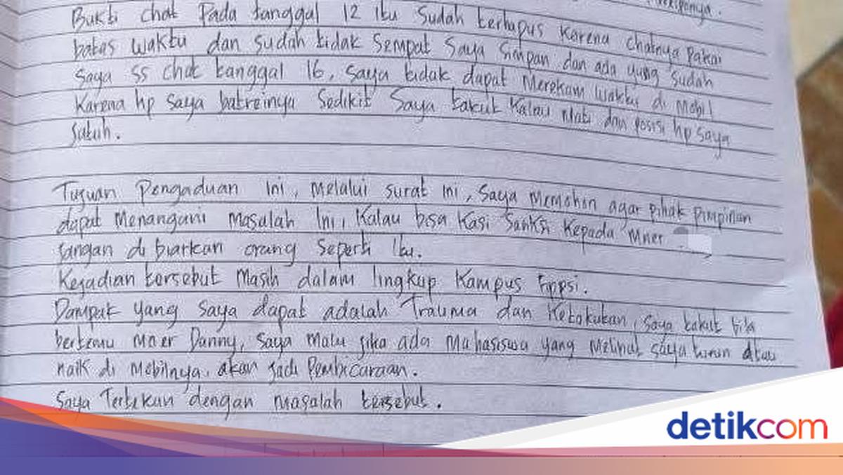 Terungkap Mahasiswi Unima Diduga Dilecehkan Dosen Usai Tewas Tergantung