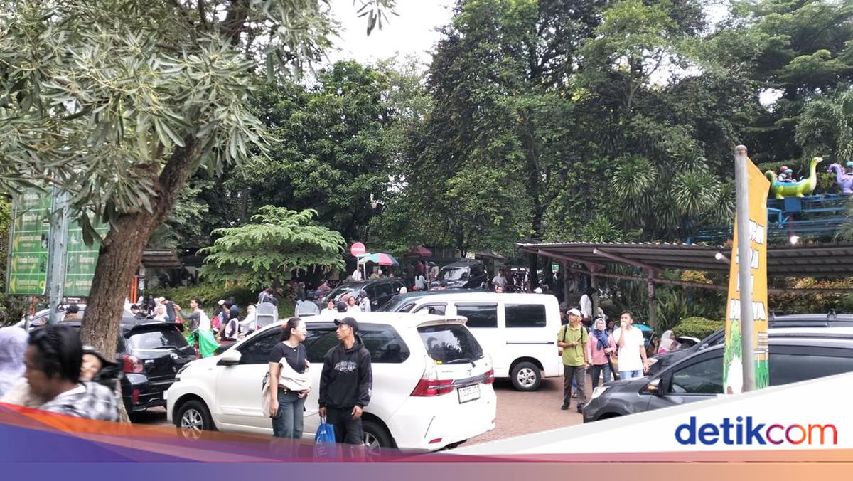 Ragunan Dipadati Pengunjung, Petugas dan Posko Kesehatan Disiagakan