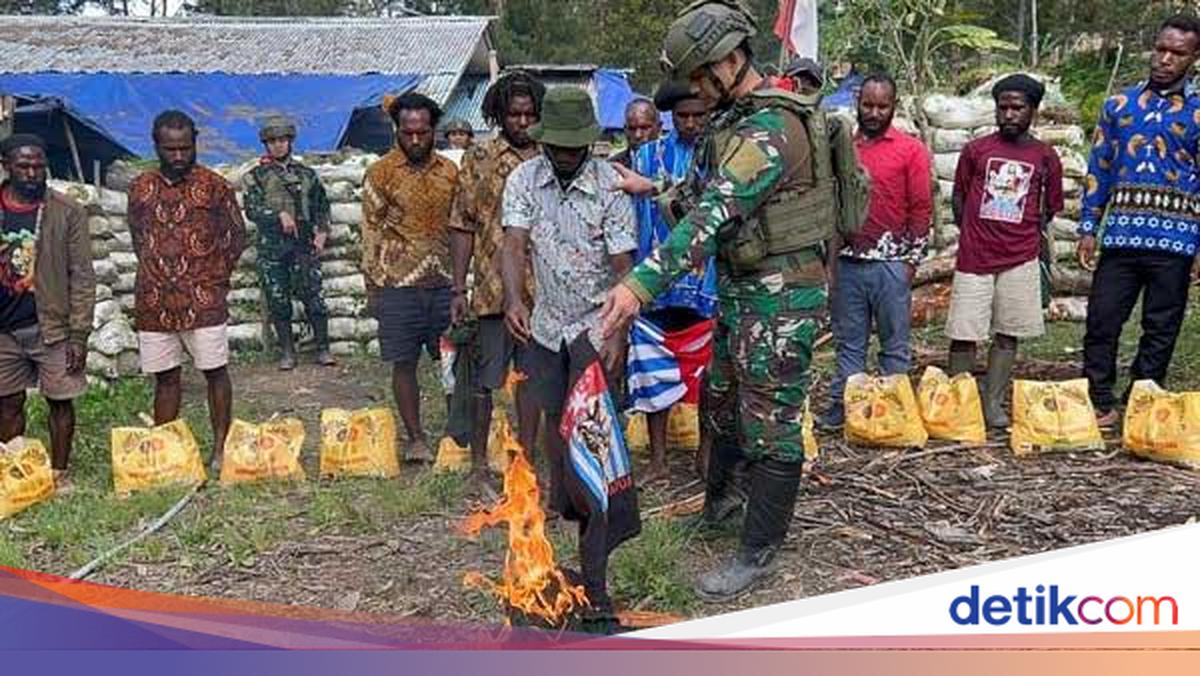 5 Anggota OPM di Puncak Papua Tengah Berikrar Kembali Gabung NKRI