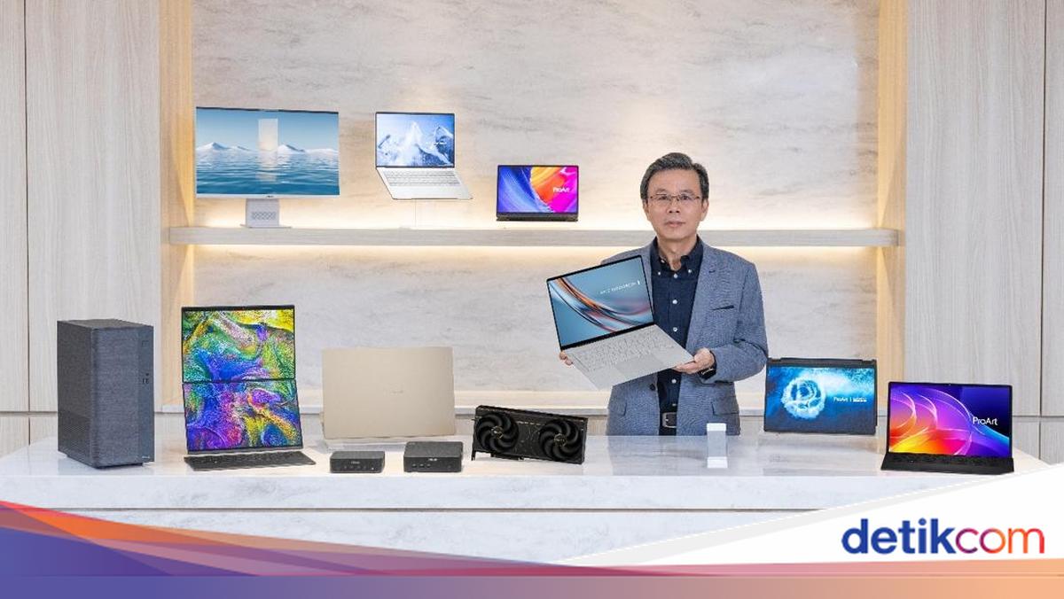 Asus Pamer Inovasi AI Terbaru, Fokus Produktivitas dan Kreativitas