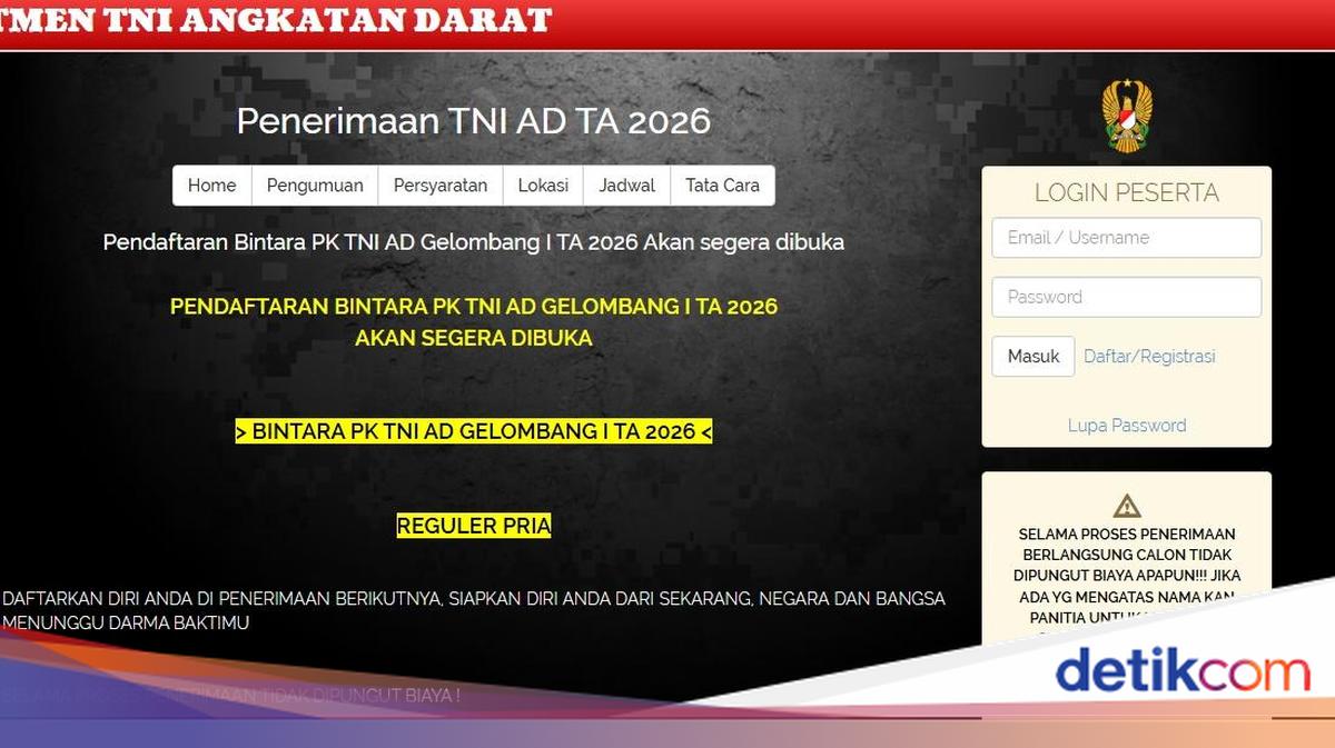 Rekrutmen Tamtama PK TNI AL 2026: Link, Syarat, Tata Cara, dan Jadwal