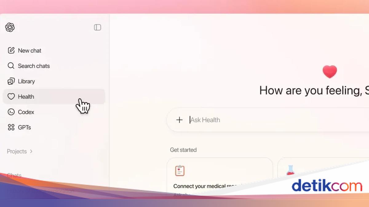 ChatGPT Health Resmi Meluncur di Indonesia, Ini Fitur & Cara Aksesnya