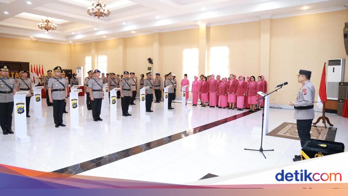Mutasi di Polda DIY, Komandan Brimob hingga 3 Kapolres Diganti