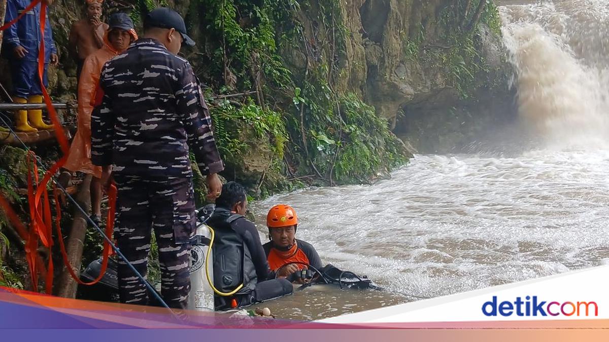 Cuaca Buruk Hambat Pencarian Pelajar Tenggelam di Air Terjun Tiwu Pai