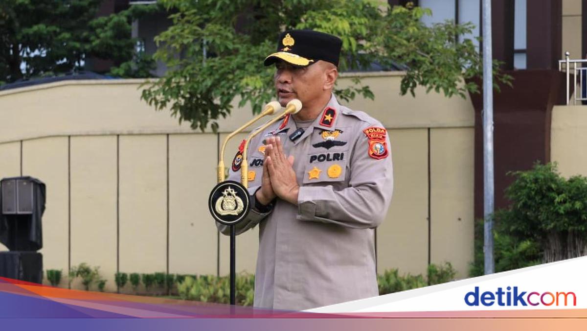 Apel Terakhir Wakapolda Riau, Brigjen Jossy Sampaikan Pesan Perpisahan