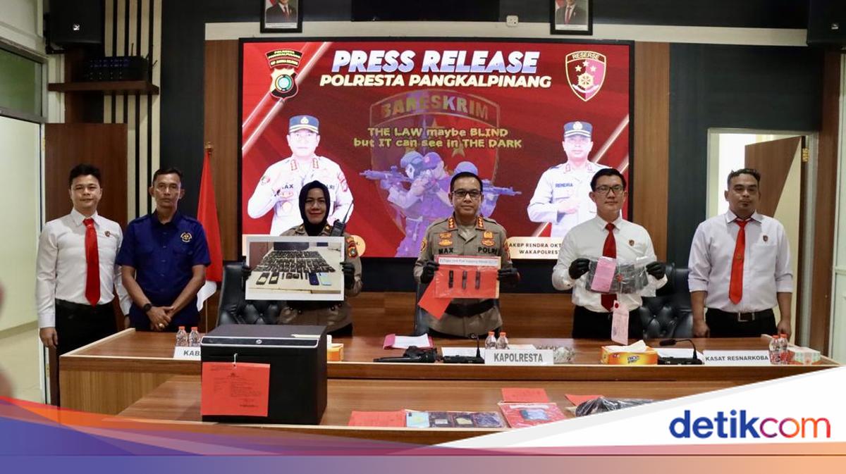 Pria Edarkan Vape Isi Narkotika Jaringan Internasional di Pangkalpinang ...