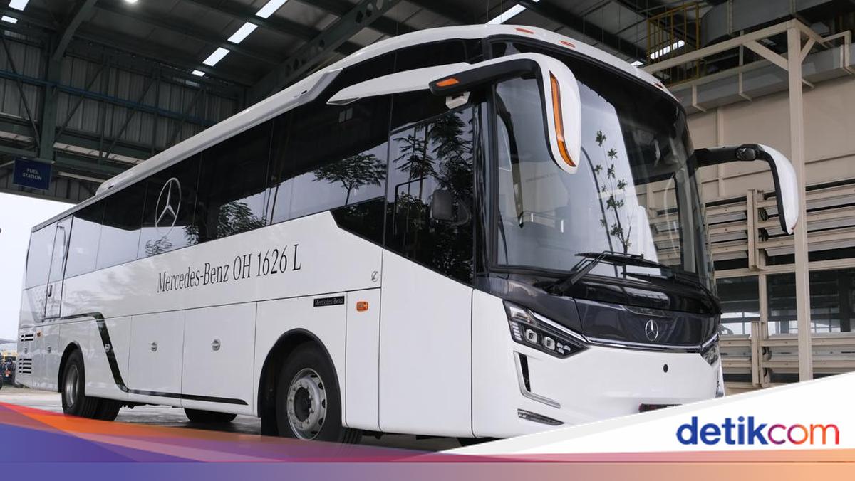 Mantap! Bus Mercy Rakitan Cikarang Diekspor ke Thailand