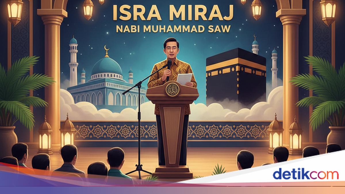 20 Contoh Kata Sambutan Isra Miraj 2026 Singkat di Masjid, Sekolah ...