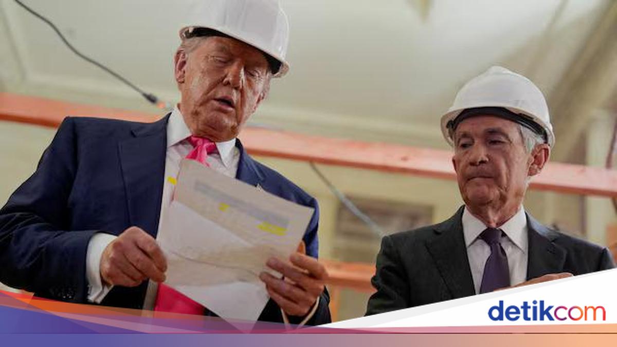 Trump Ancam Tuntut Bos Bank Sentral AS Gegara Renovasi Gedung Puluhan ...