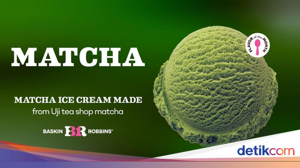 Baru dari Baskin Robbins, Kini Ada Matcha Ice Cream dari Teh Uji Jepang